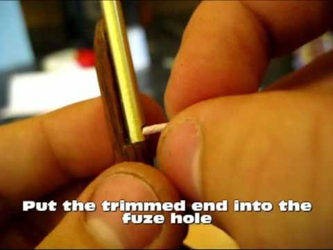 How To Make A Working Miniature Musket