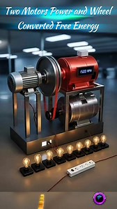 449K views · 7.1K reactions | Two Motors Power and Wheel Converter Free Energy (Free Energy Generator) #flywheel #flywheelpower #flywheelenergy #freeenergy #FreeEnergyGenerator #freewhileenergypower #wheelfreeenergy #flywheelenergypower #waterpowerfreeenergy #freeenergylink #freeenergygeneratormoment #energyoffree #FreeEnergyClub #FreeElectricityScheme #freeenergypower #worldenergy #worldrecord #Worldrecordchallenge | Thinks Creative | Facebook