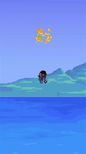 MAX DAMAGE REDUCTION TERRARIA 🔥 (watch my YouTube: Wizard Lizard) #terraria #terrariamemes #terrariagameplay #fyp