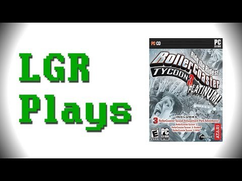 LGR Plays - Roller Coaster Tycoon 3