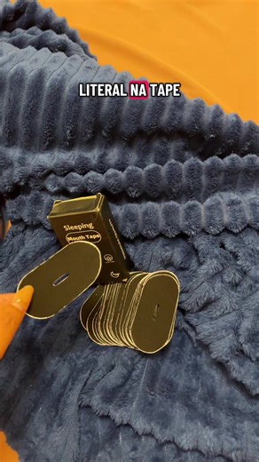 Also available in color pink. Check out now!! #mouthtape #fyp