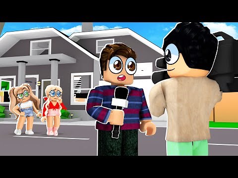 I filmed a TV SHOW in ROBLOX BROOKHAVEN... it was weird