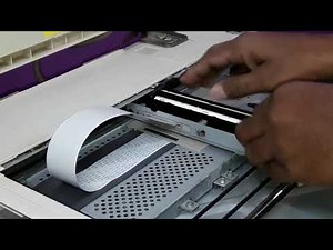 how to ccd scanner cable straightly placing of scanner printer machine