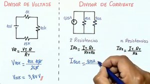 Divisor de Voltaje y Corriente - Ejemplos simples 👨🏼‍🔧 | IngE Darwin