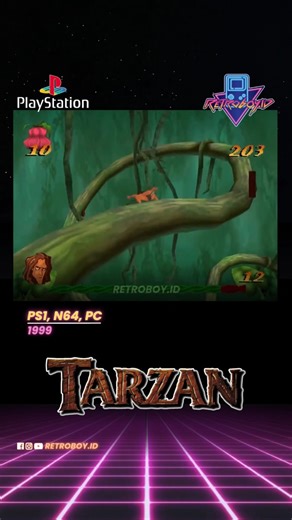 Tarzan (PS1) - Gameplay