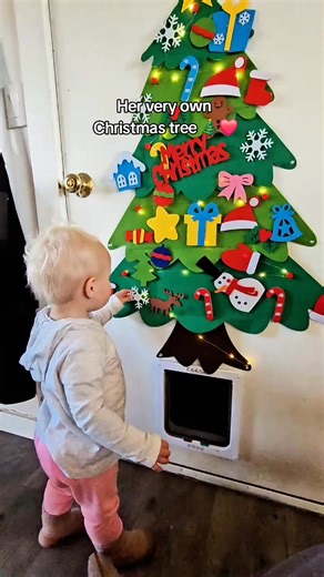 Kids decorate safely with fun Velcro ornaments and endless creativity ✨ | KidXpert