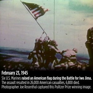 112K views · 3.5K reactions | Seventy-two years ago today, the U.S. Marines on Iwo Jima captured Mount Suribachi during World War II. #SomeGaveAll #USMC #SemperFi #ABC13 | ABC13 Houston | Facebook