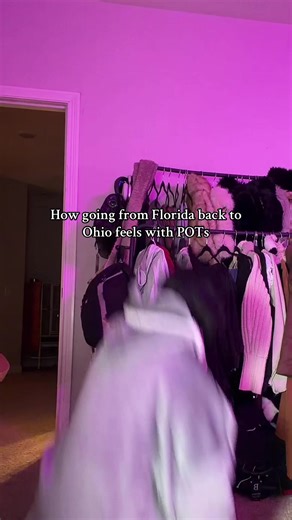 Ohio’s colder, drier air causes vasoconstriction, meaning your blood vessels tighten. Warmer, more humid climates often feel better because blood vessels stay more relaxed.#pots #chronicillness #fyp #viral