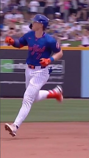 Brett Baty crushes his 4th homer of Spring Training! 💥