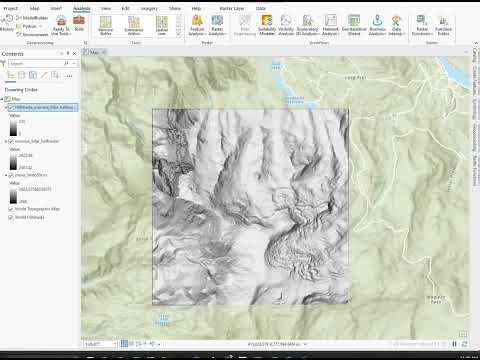 Differencing DEMs to map error