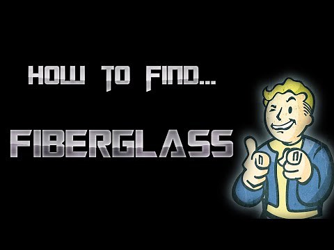 How to find Fiberglass - Fallout 4