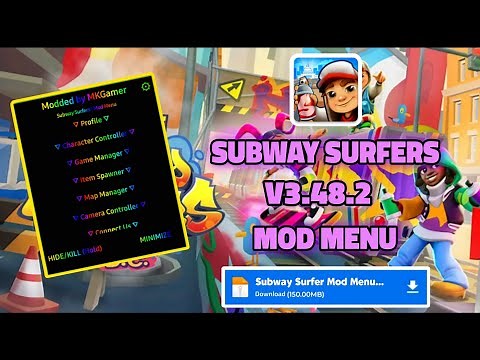Update! - Subway Surfers Mod Menu V3.48.2 Apk