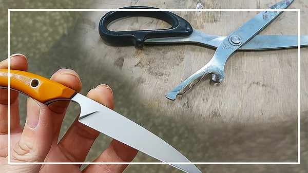 Upcycling Broken Scissors into a Kiridashi Knife: Simple Knife Making Techniques