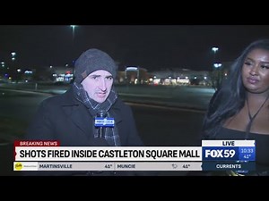 FOX59 Journalist witnesses shots fired inside of Castleton Square Mall