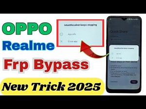 IntentResolver keeps stopping Fix | Oppo Android 14 Frp Bypass 2025 | Oppo IntentResolver Keeps Stop