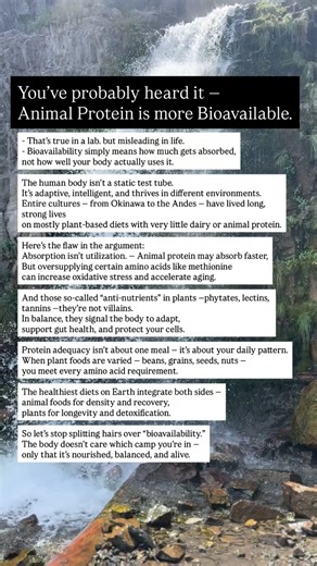 3 comments | Animal protein isn’t superior — it’s just different....