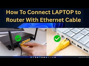 How To Connect LAPTOP to Router With Ethernet Cable (Updated - 2025✅)