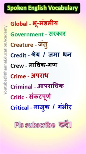 Spoken English | Word Meaning | Vocabulary | English Kese Seekhe #shorts #ytshorts #viralvideo