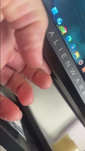 How to do a pixel refresh on Alienware AW3423DWF monitor #alienware #monitor #howto #fix #panel