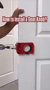 The easiest and most precise way to install a door knob! With the right tools and a step-by-step approach, you'll get a flawless fit every time—no guesswork, just perfection! #door #doorinstallation #doorknob #doorknobs #carpentry #carpenter #contractor #yearbyconstructiongroup #tools | Yearby Construction Group
