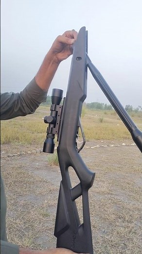 Precision Shooting Airgun Hits Target | Airgun Accuracy Test Shooting Challenge Target Hit .