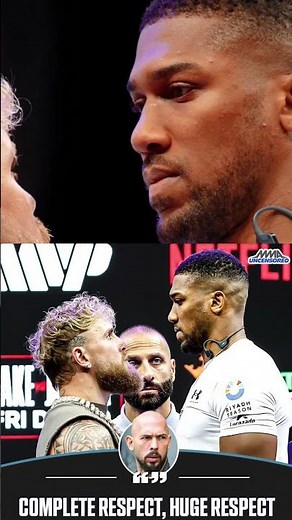 Andrew Tate: “Complete respect to Jake Paul for fighting Anthony Joshua.” 🥊💪🏼