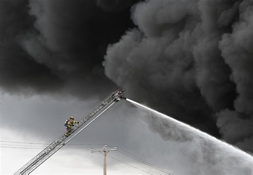 Timeline: A minute-by-minute look at how a large factory in Jackson was destroyed by fire