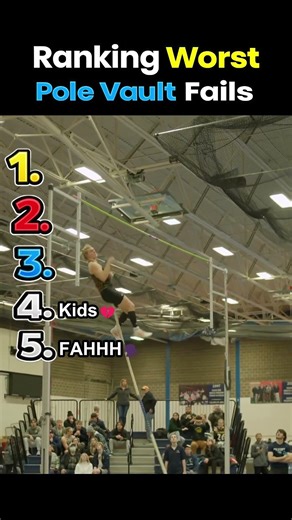 Ranking the Worst Pole Vault Fails 😬