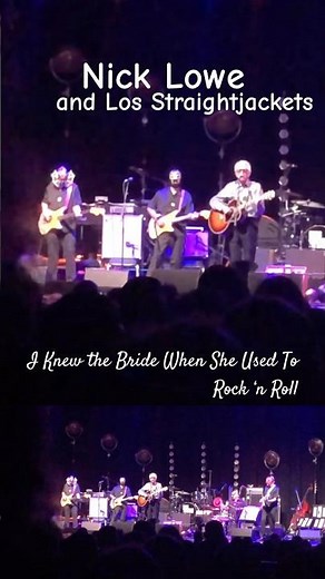Nick Lowe and Los Straightjackets - I Knew the Bride When She Used to Rock ‘n Roll