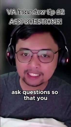 VA Interview Tip #6 = Ask questions during interviews