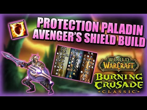 (TBC Classic) Protection Paladin Avenger's Shield Build!