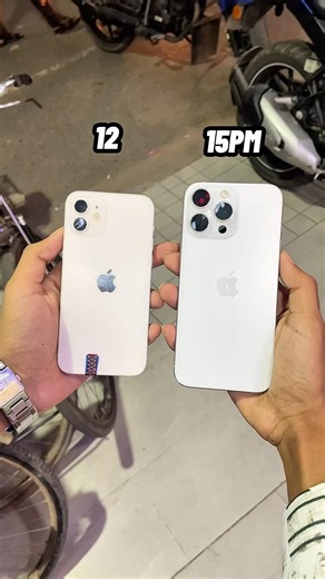 iPhone 12 Vs iPhone 15 Pro Max || Camera Zoom Test! #shorts