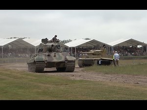 Running Tiger and King Tiger in 4K - Tank Fest 2025 (Sat)