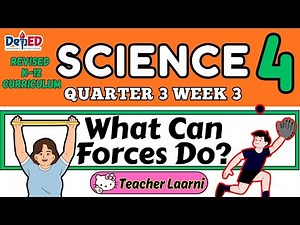 SCIENCE 4 QUARTER 3 WEEK 3 - REVISED K - 12 CURRICULUM