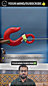 Most Secure Hook Knot Technique – Fishing Pro Tip ⚛️ SIGMA PHYSIC TEACHER #physics #science #sigma | Your Mind