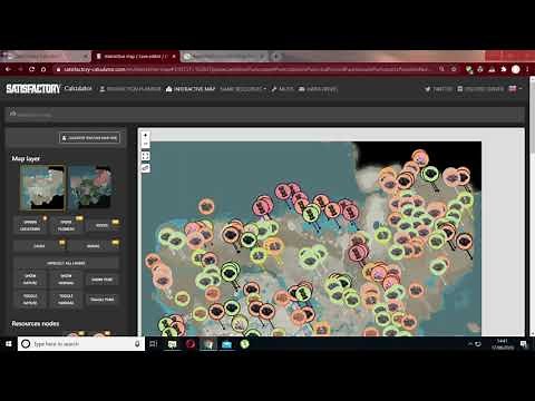 Satisfactory save editor / map / calculator
