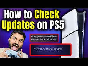 How to Check Updates on PS5 | How To Update Your PlayStation 5 Tutorial