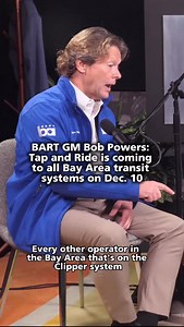 6.8K views · 68 reactions | Hear BART General Manager Bob Powers talk...