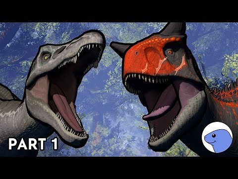 Carnotaurus vs Baryonyx | Animation (Part 1/6)