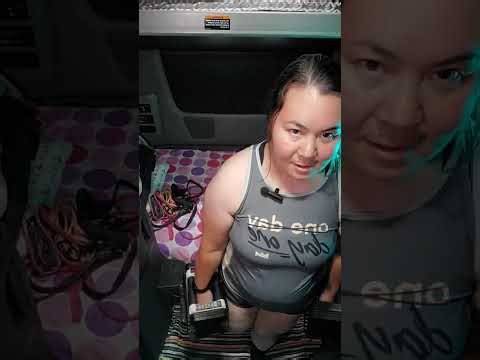 Exercise in the trucking cab with Dumbbells & Bands in less than 30 minutes