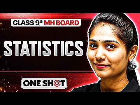 ⚡ Statistics in One Shot | Class 9 Maths | Maharashtra Board