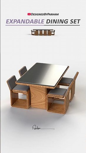 EXPANDABLE DINING SET