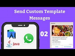 Send Custom Message Templates from Android - 02 | Convert JSON to Model Class and | Android Studio