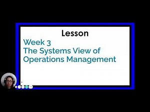 The Systems View of OPERATIONS MANAGEMENT Google Slides 1
