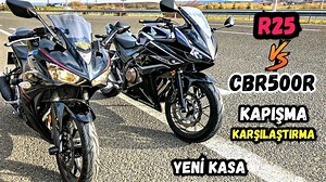 R25 vs CBR 500R Kapışma Karşılaştırma | Yeni Kasalar