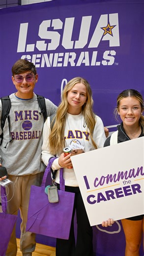 LSUA Engaged Teaching and Learning on Instagram: "You did it, Generals! You “commanded” your Career Fair, spoke to employers, learned more about different careers, and made meaningful connections! 🤝💼 Thanks for stopping by the Command Your Career headquarters today. We’re obsessed with these pics, btw! 📸 #lsua #lsuaetl #commandyourcareer"