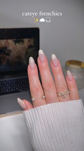 275K views · 1.1K reactions | a neutral moment ✨☁️ Comment link and I’ll DM you everything you need to recreate this look. 懶 Or as always you can find it in my amazon store front. Using @modelones Dehydator & Primer, Builder Nail Gel, Nude gel in shade 2327, & cateye gel in shade 2410. *paid to create #neutralnails #asmr #naturalnails #frenchtipnails #cateyenails #nailtutorials #cleangirlaesthetic | Katie's Nails | Facebook
