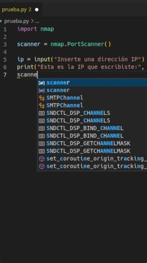 Escanear Red con NMAP y Python