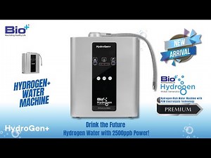 ✅ Hydrogen+ Water Machine | Premium Hydrogen-Rich Water with PEM Technology |