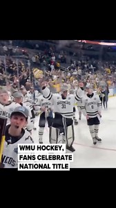 🔗: https://l.mlive.com/maav7q On Saturday night, in a scene some 52 years in the making, the No. 1-ranked Broncos (34-7-1) showed they belonged on the national stage –– soaring to their first-ever national championship by dominating Boston University, 6-2, and capping the program’s best season ever with the sport’s ultimate prize. | Kalamazoo Gazette